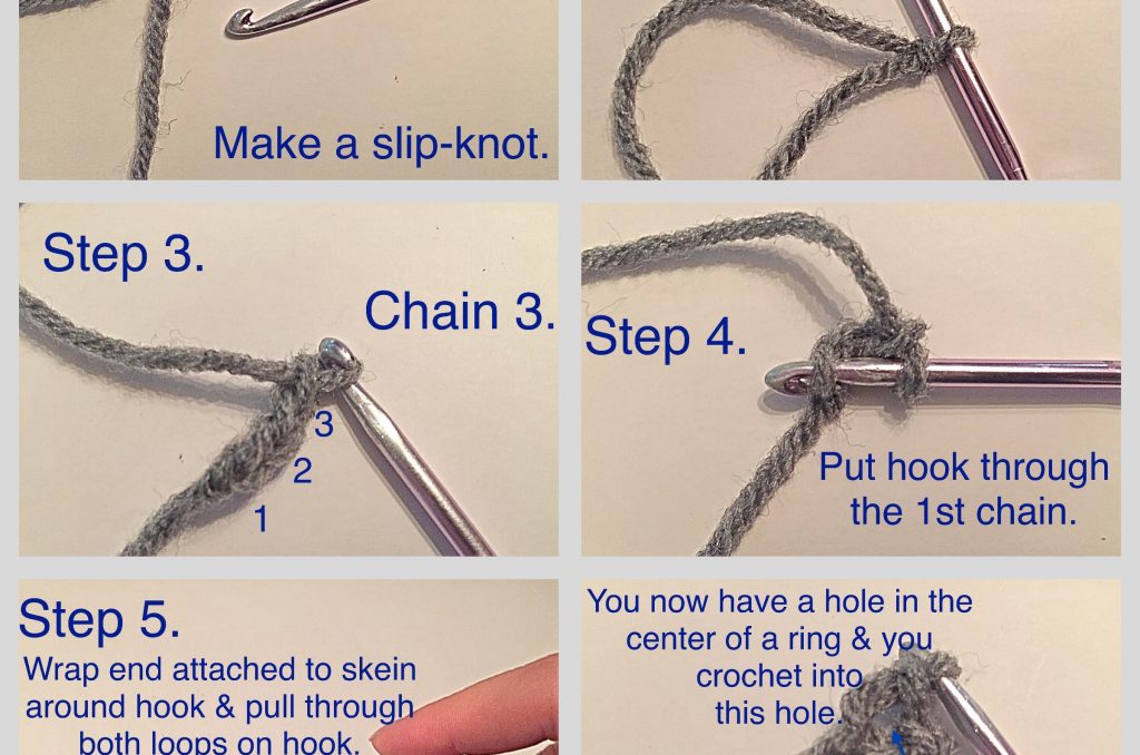 How to Crochet the Magic Ring Plus a Free Flower Pattern - Itchin' for ...